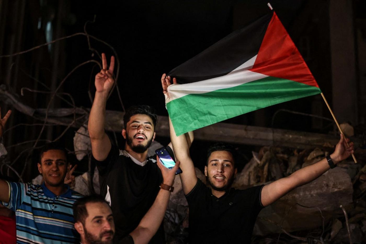 E' tregua a Gaza. I palestinesi festeggiano, Biden in debito verso Al ...