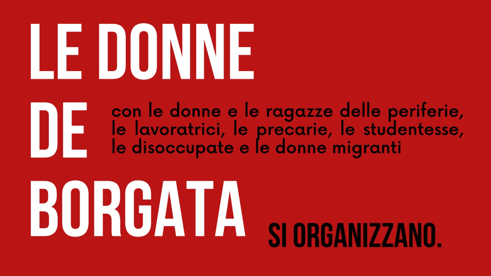 Roma. Le donne de borgata, vittime mai! - Contropiano