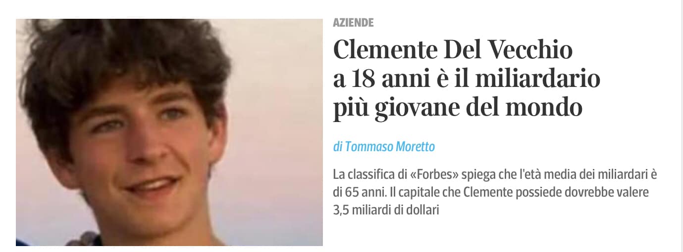 Il merito del figlio di papà - Contropiano