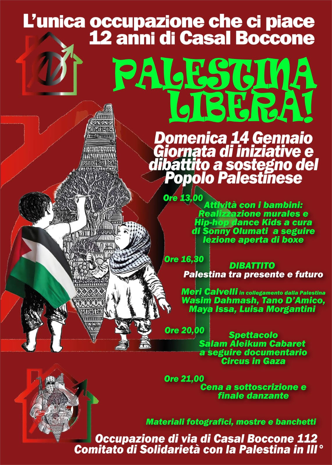 Roma. "Palestina libera!" - Contropiano