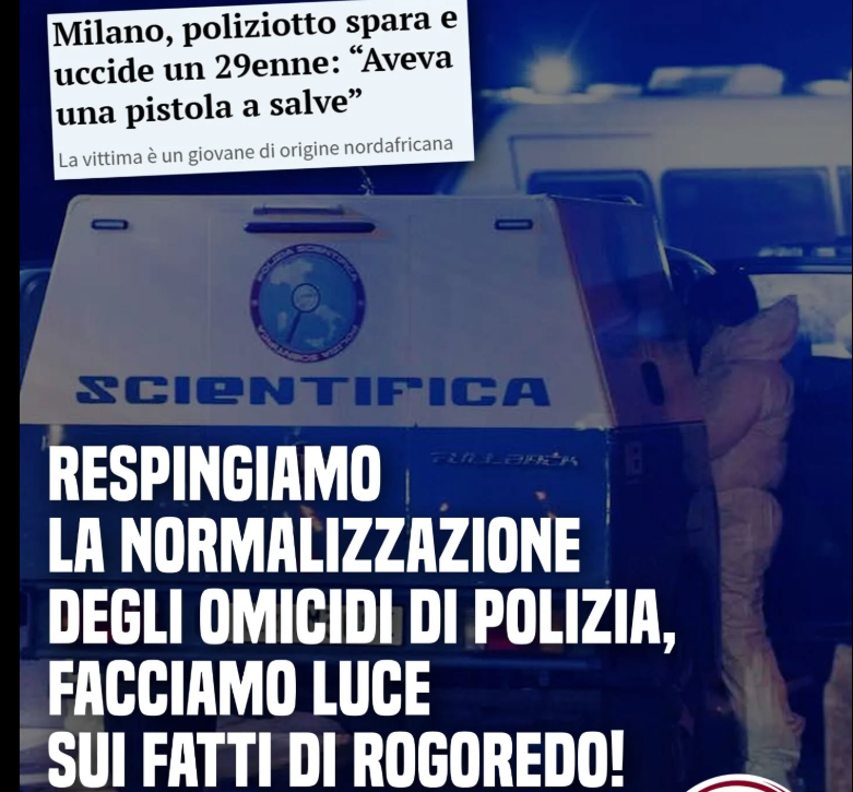 Milano. “Facciamo luce sui fatti di Rogoredo” - Contropiano